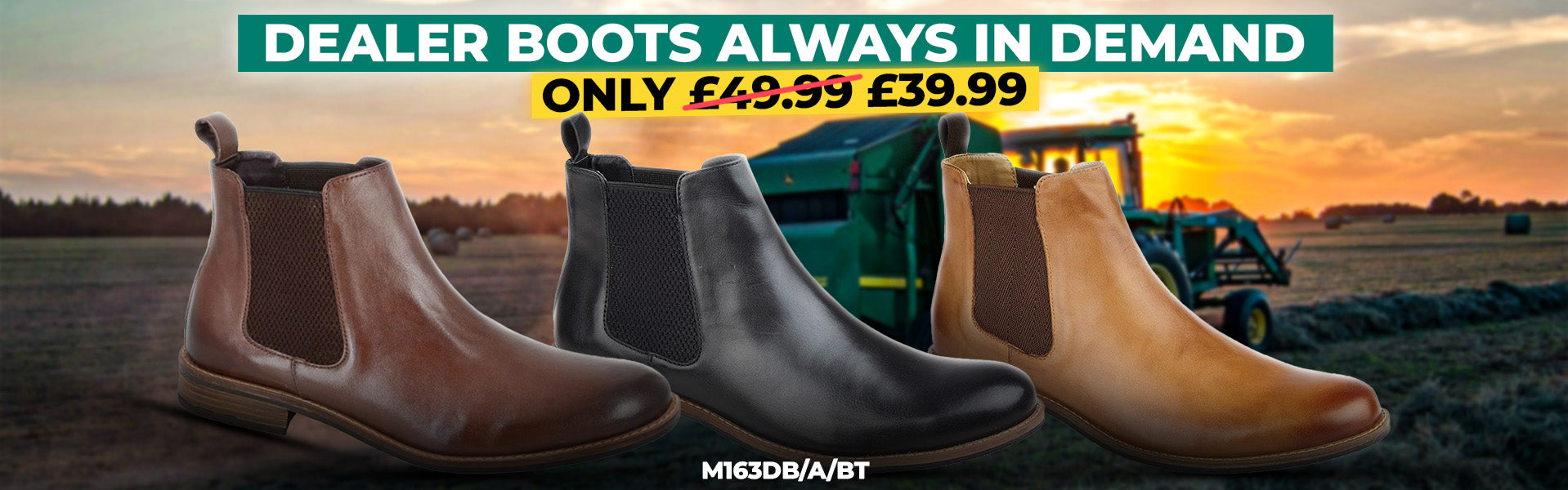 Mens Dealer Boots – Sowerbys Shoes